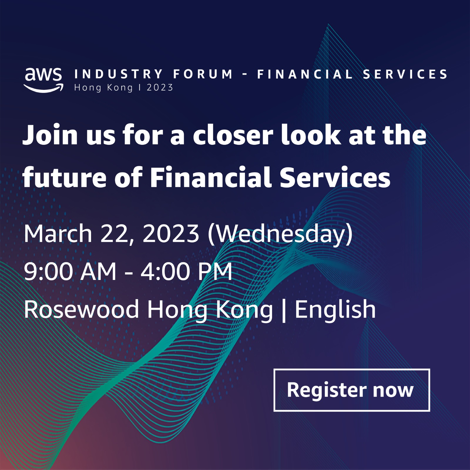 AWS Industry Forum 2023 | FinTech Association of Hong Kong